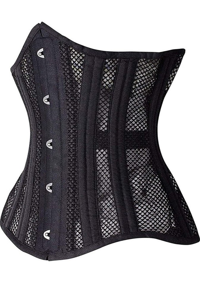 SHAPERX Women 24 Double Steel-Boned Longline Heavy Duty Waist Training ...