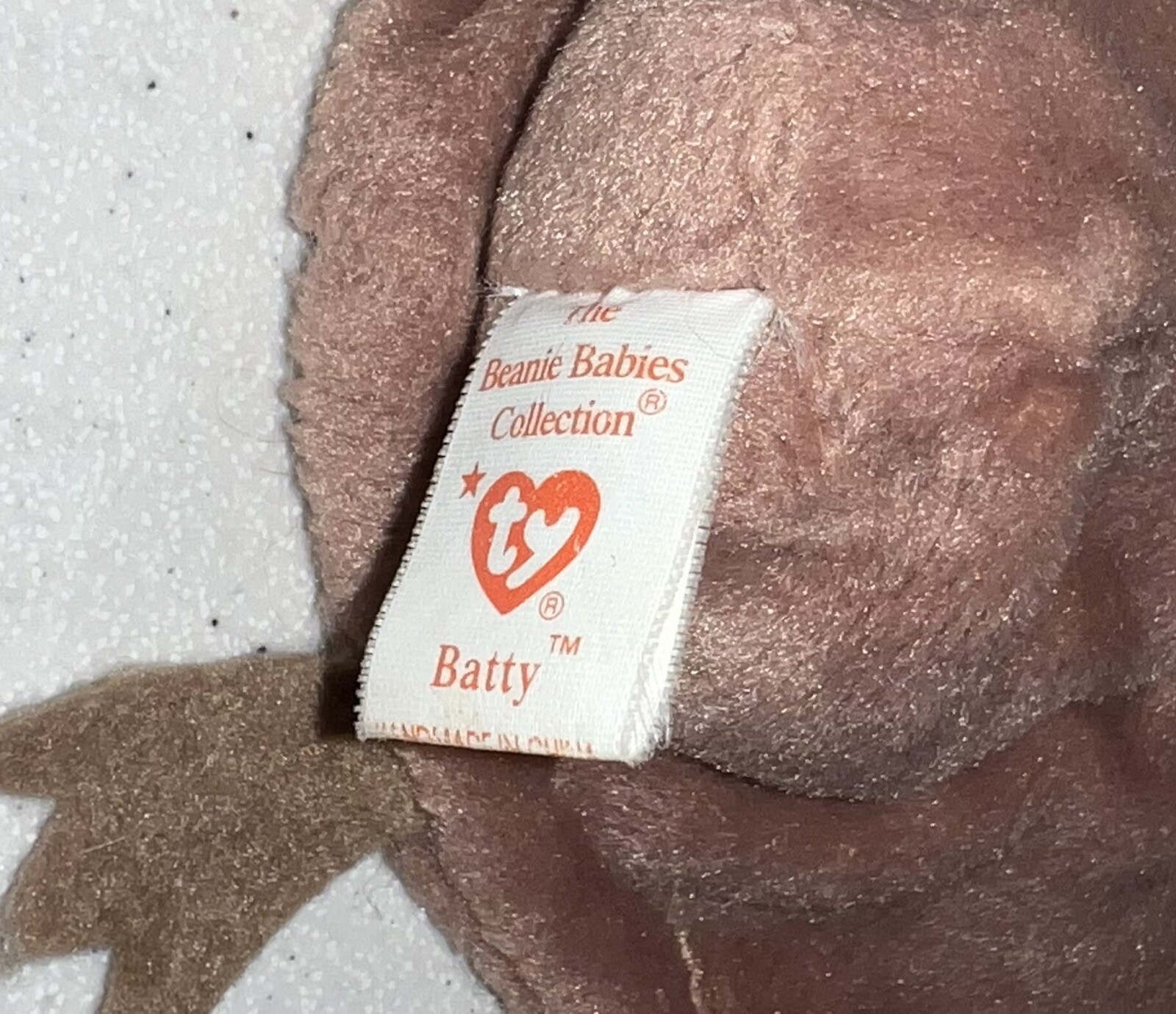 TY Beanie Baby - BATTY the Bat (Brown Version) 4.5” | eBay
