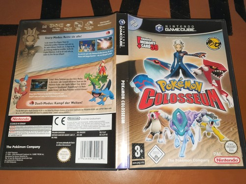 ## Pokemon Colosseum (German) Nintendo Gamecube /Gc Game - Top## | eBay