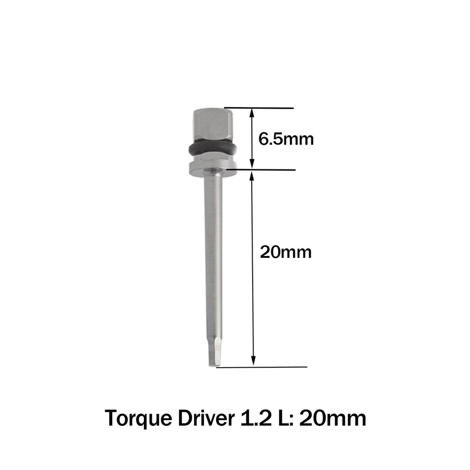 Implant Torque Driver Hex 1.2mm Square Screwdriver Fit Hiossen Osstem ...