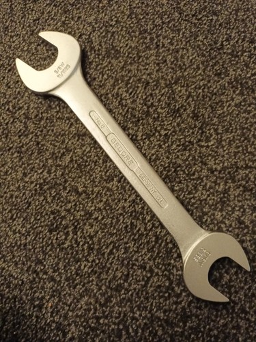 Gedore Tools Germany 9/16" x 5/8" Whitworth open ended spanner ...