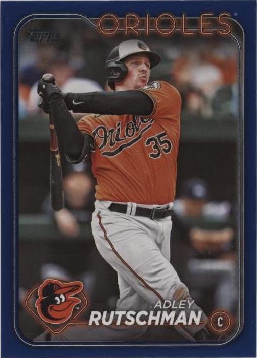 2024 Topps Series 1 - Adley Rutschman #35 Royal Blue for sale online | eBay