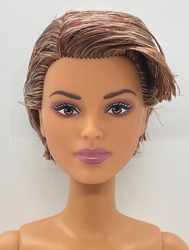 Barbie Made to Move Signature Looks #22 Brunette Pixie Petite Nude Doll ...