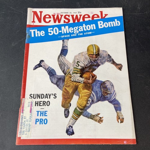 Newsweek Oct 30 1961 The 50 Megaton Bomb (Run For Your Lives!) | eBay