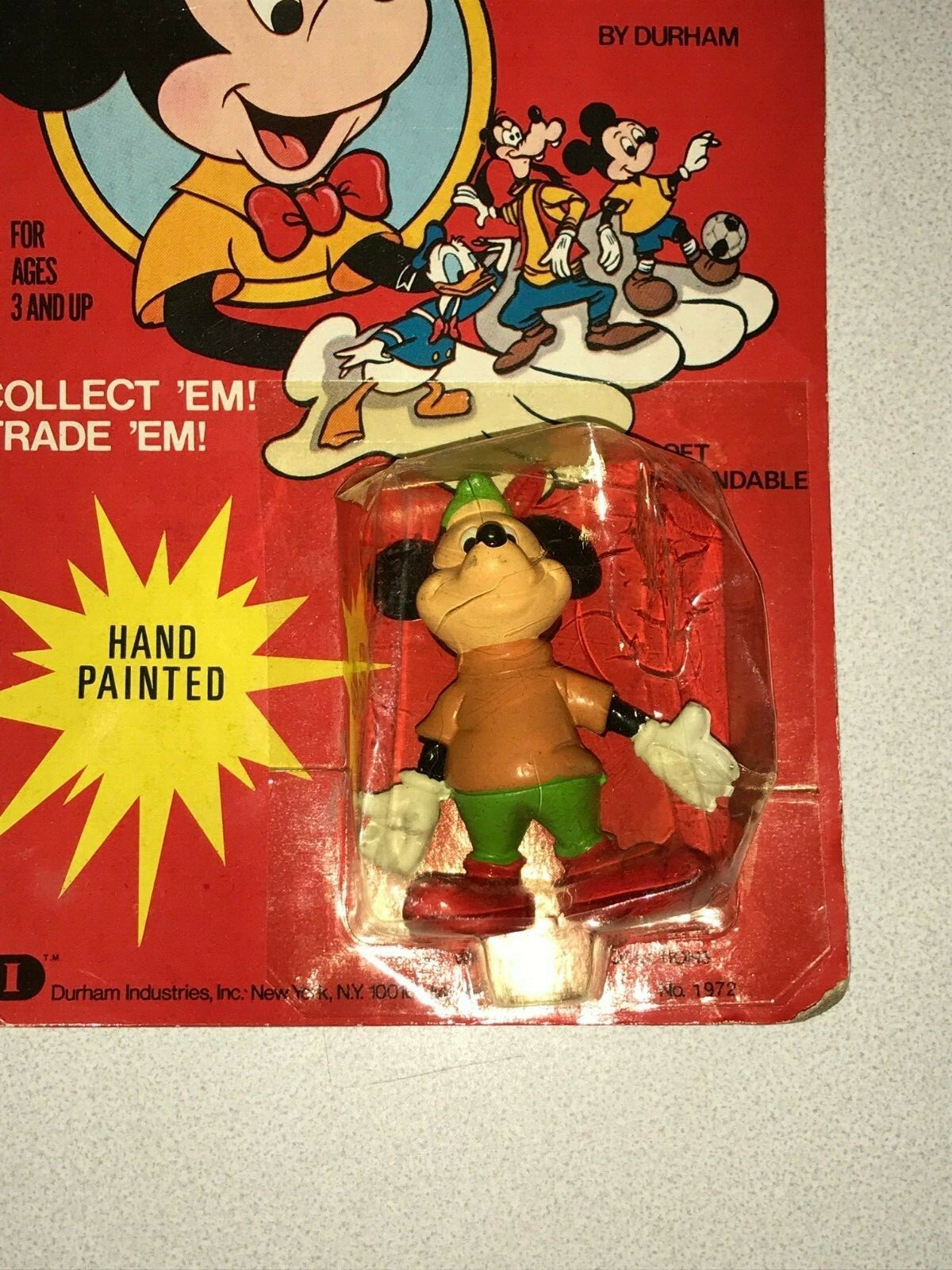 Disneykins Mickey Robin Hood Hand Painted NOS Hong Kong Durham ...