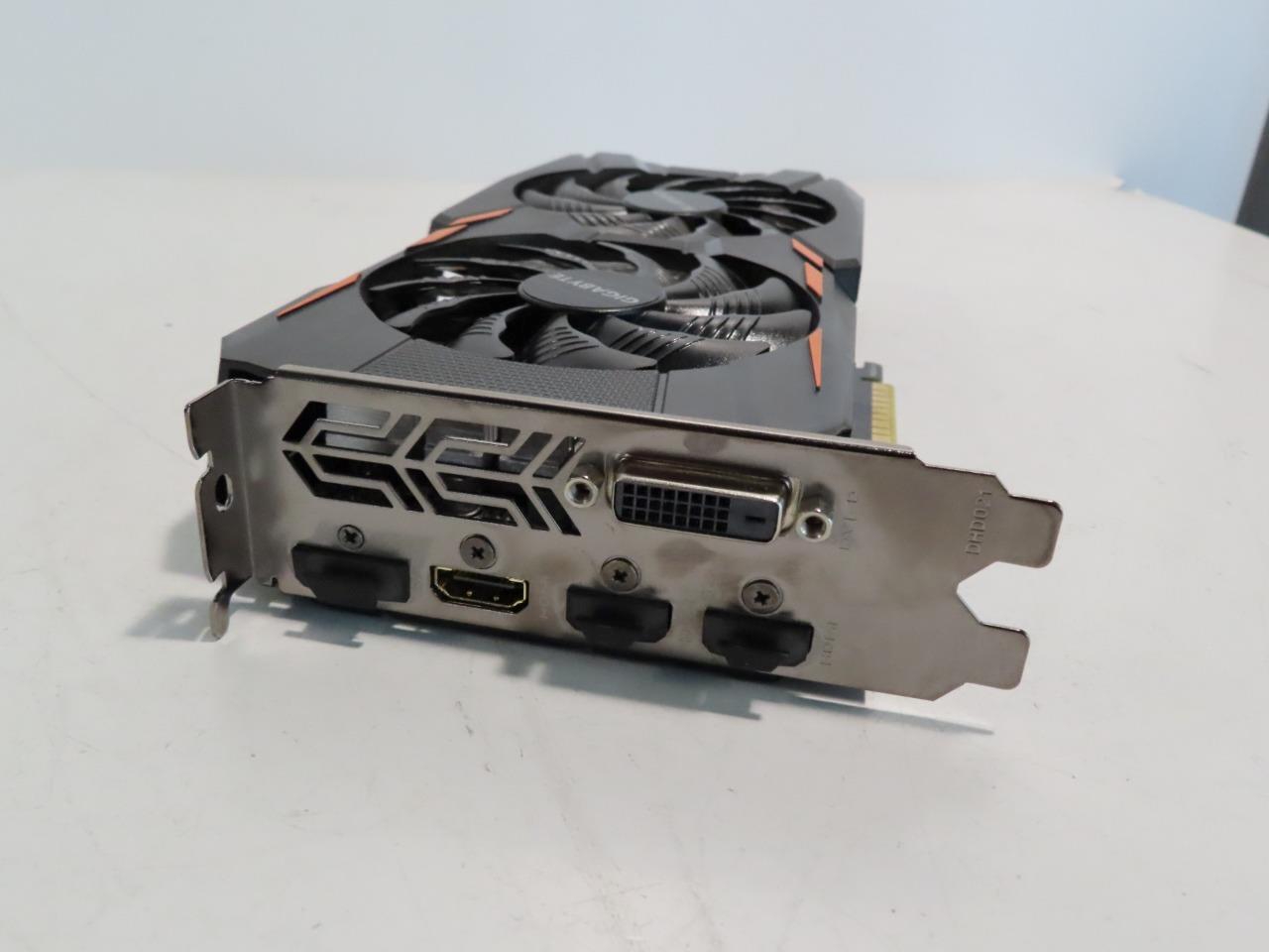 GIGABYTE NVIDIA GTX 1050 TI OC 4GB DDR5 GRAPHICS CARD GV-N105TWF20C-4GD ...