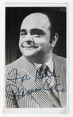 James Coco (d.1987) signed 4x6 photo actor Man of La Mancha BAS auto | eBay