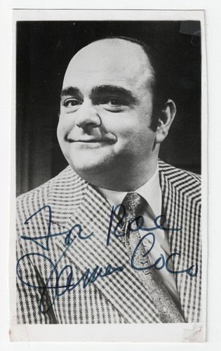 James Coco (d.1987) signed 4x6 photo actor Man of La Mancha BAS auto | eBay