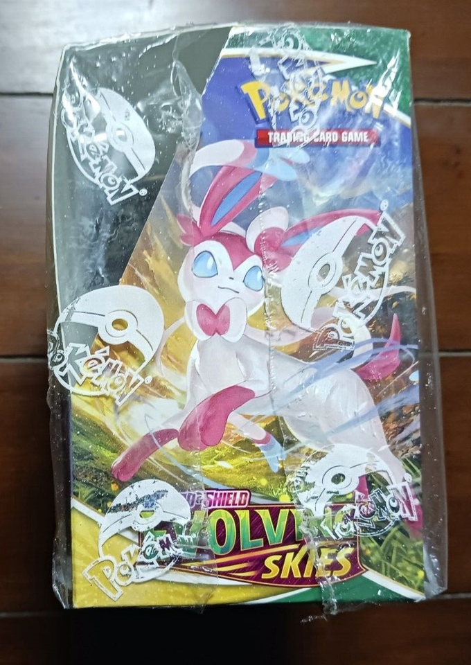 EMPTY Pokemon Evolving Skies Booster Box EMPTY. No Cards or Packs | eBay