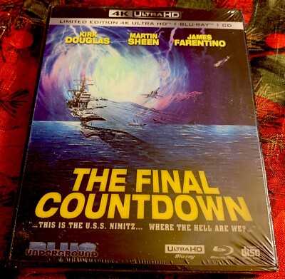 The Final Countdown (1980) [4K UHD + BD + CD] LE- RARE- BRAND NEW ...