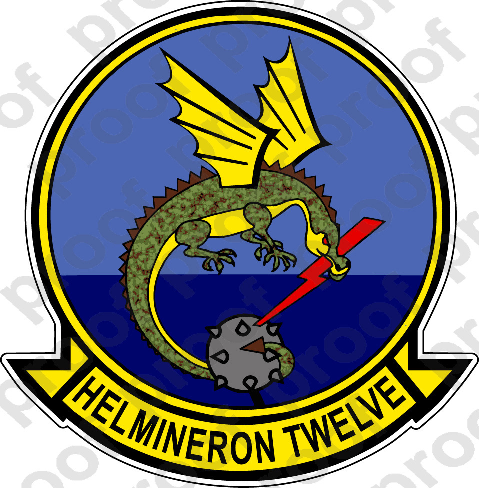 STICKER USN HM 12 Sea Dragons | eBay