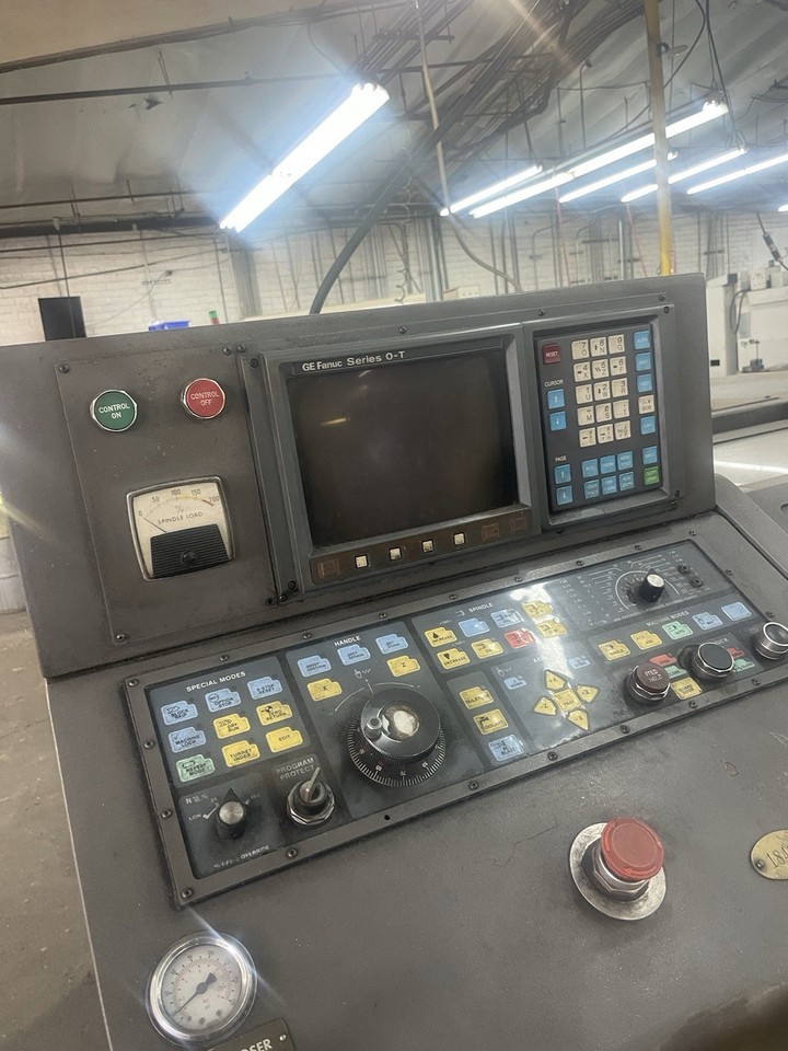 Hardinge Super Precision CNC Lathe, model CS-GT, with GE FANUC Series O ...