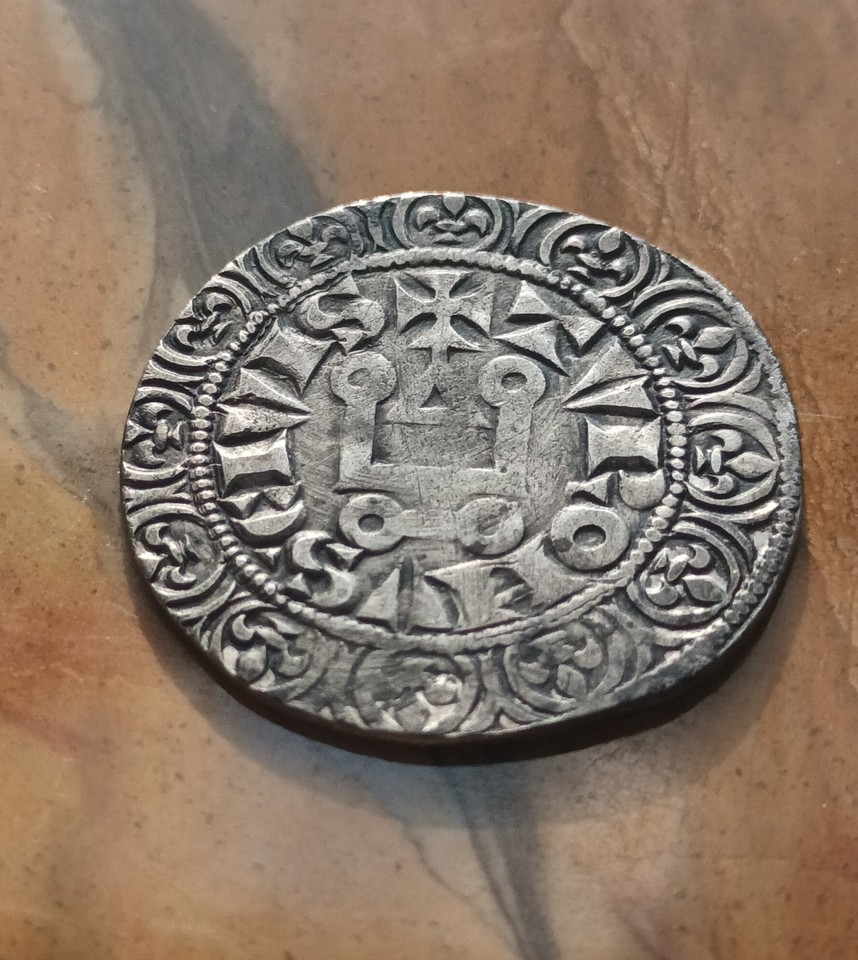 monnaie royale argent. Philippe IV le Bel , beau Gros tournois à l'O ...