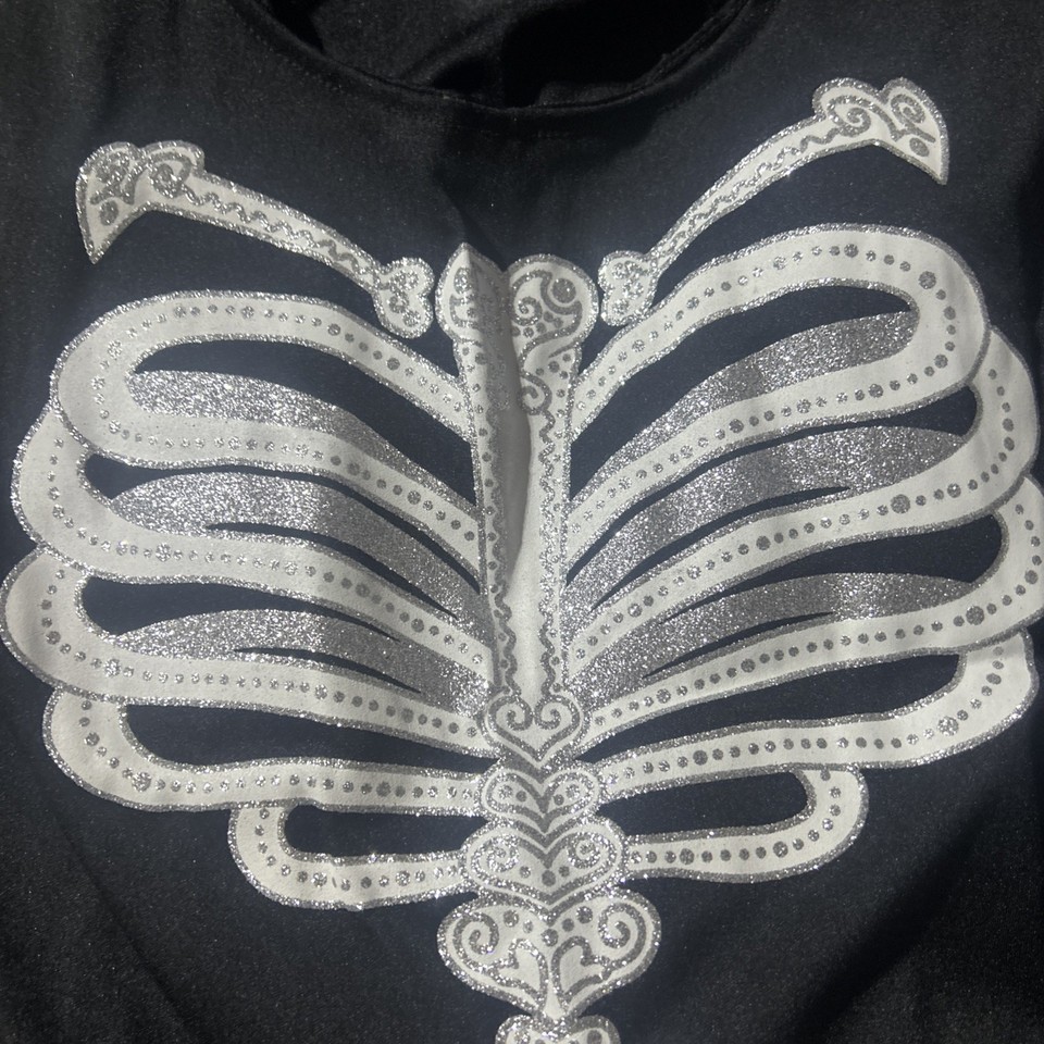 Spirit Skeleton Woman Adult Plus Costume Plus Size Fits Up To 20 NO ...