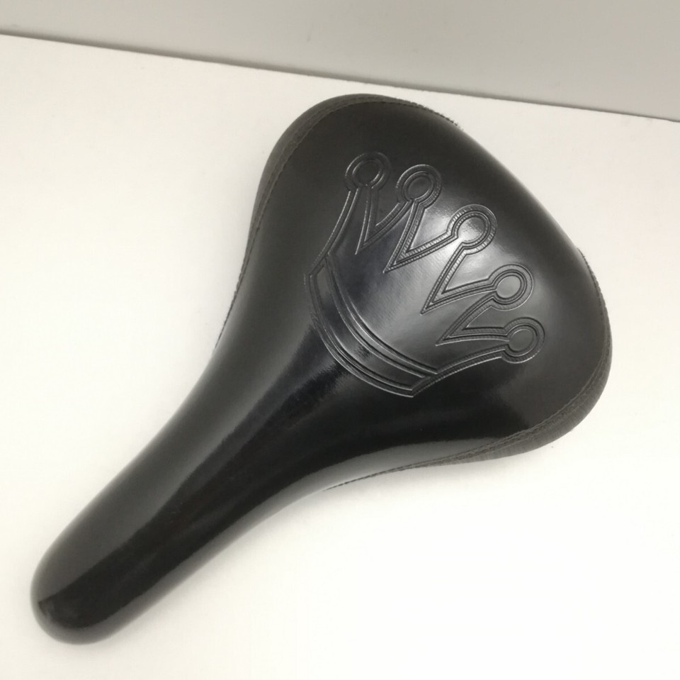 MONGOOSE PRO Saddle Mongoose Pro Black Enamel OLD MTB BMX | eBay UK
