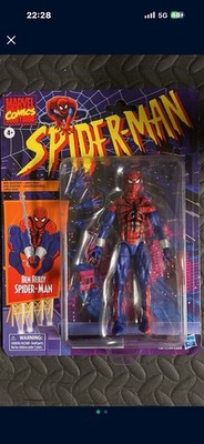 Marvel Legends Ben Riley Spider-Man Retro Figure | eBay