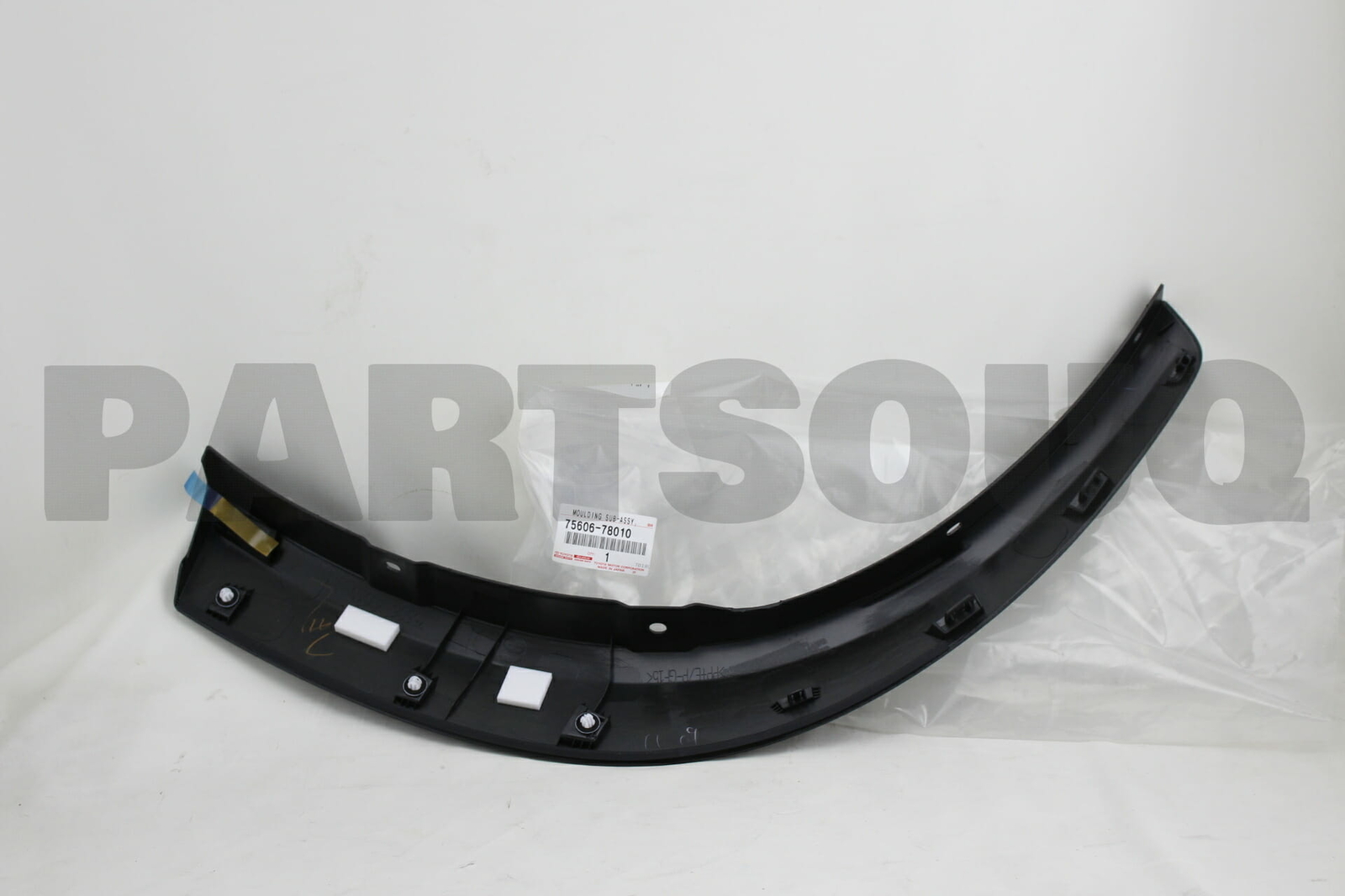 7560678010 Genuine Toyota MOULDING SUB-ASSY, QUATER OUTSIDE, LH 75606 ...