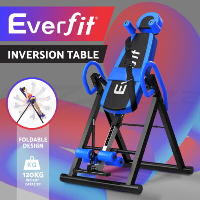 Everfit Inversion Table Gravity Exercise Bench Inverter Machine Home ...