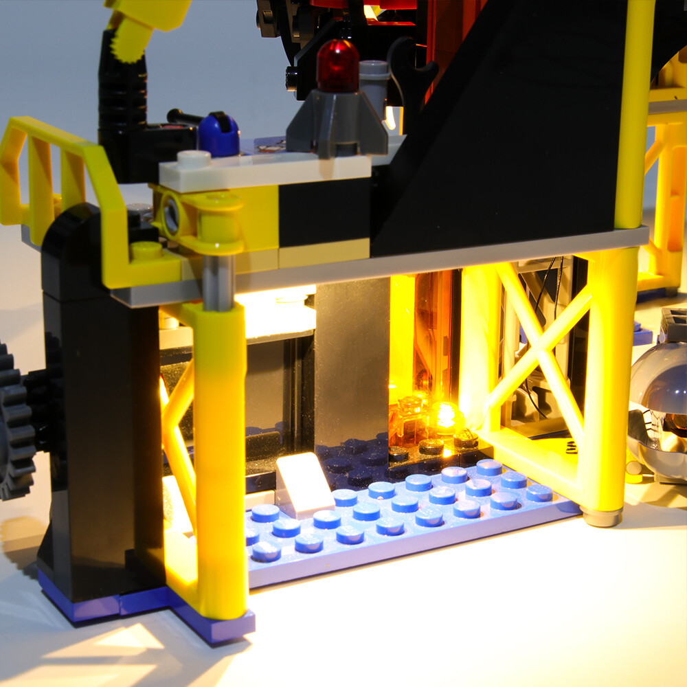 LED Light Kit For Ninjago Movie Garmadon's Volcano Lair LEGOs 70631 ...