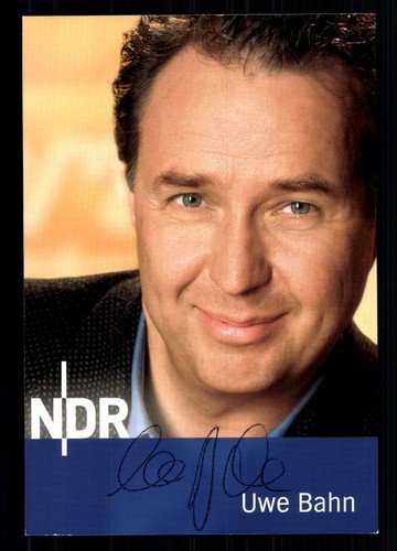 Uwe Bahn NDR Autogrammkarte Original Signiert ## BC 26101 | eBay