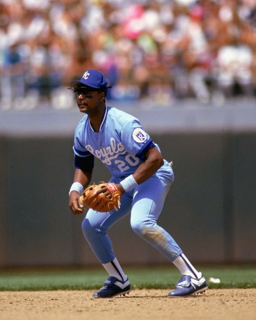 FRANK WHITE 8X10 PHOTO KANSAS CITY ROYALS KC BASEBALL PICTURE MLB ON ...