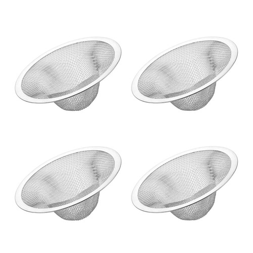 4PCS Bathroom Sink Strainer Drain Screen Mesh Sink Strainer | eBay
