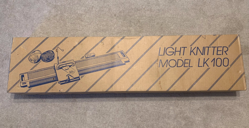 Singer Light Knitter Model LK100 Knitting Machine Manual Tools Complete ...