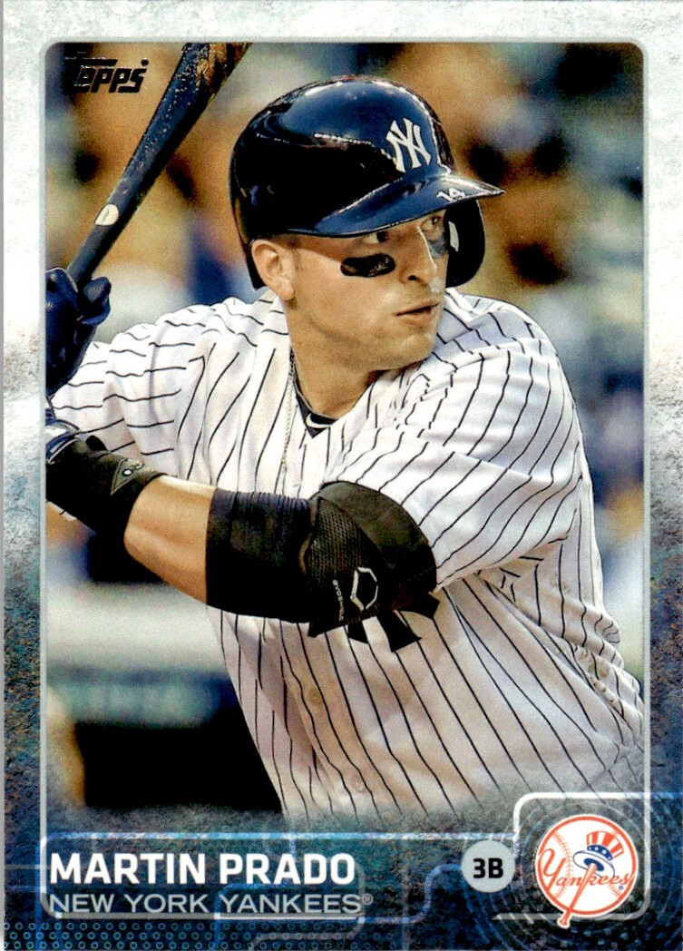2015 Topps Baseball Card Martin Prado New York Yankees #302 | eBay
