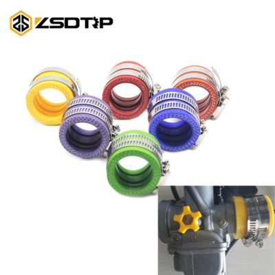 Motorcycle Carburetor Rubber Adapter Intake Manifold Boot For 28/30mm ...