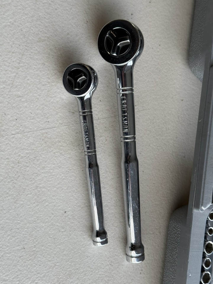 Vintage Sears Craftsman Ratchet & Socket Set (NEW) MADE IN USA ...