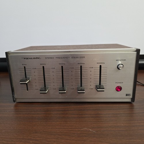 Realistic 5-Band Stereo Frequency Equalizer 31-1986 | eBay