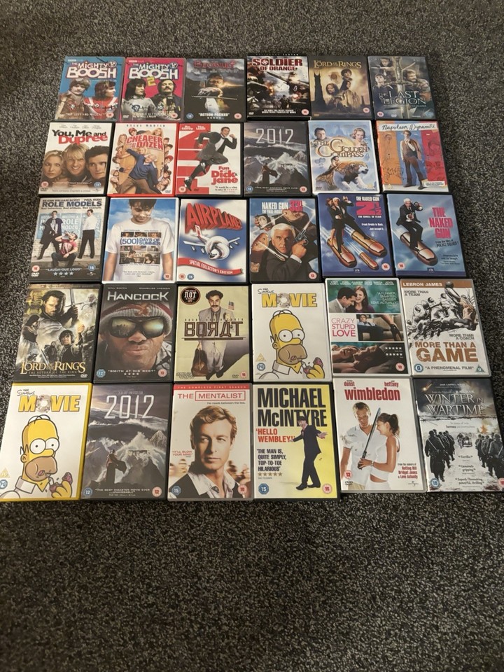 DVD Mixed Collection 30 DVDS Bundle | eBay UK