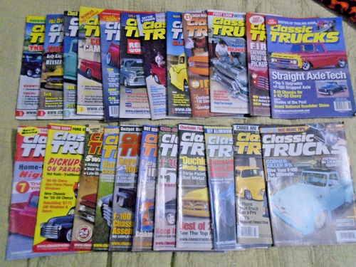 Lot of 23 Classic Truck Magazines 2001-2009 Various Issues | eBay