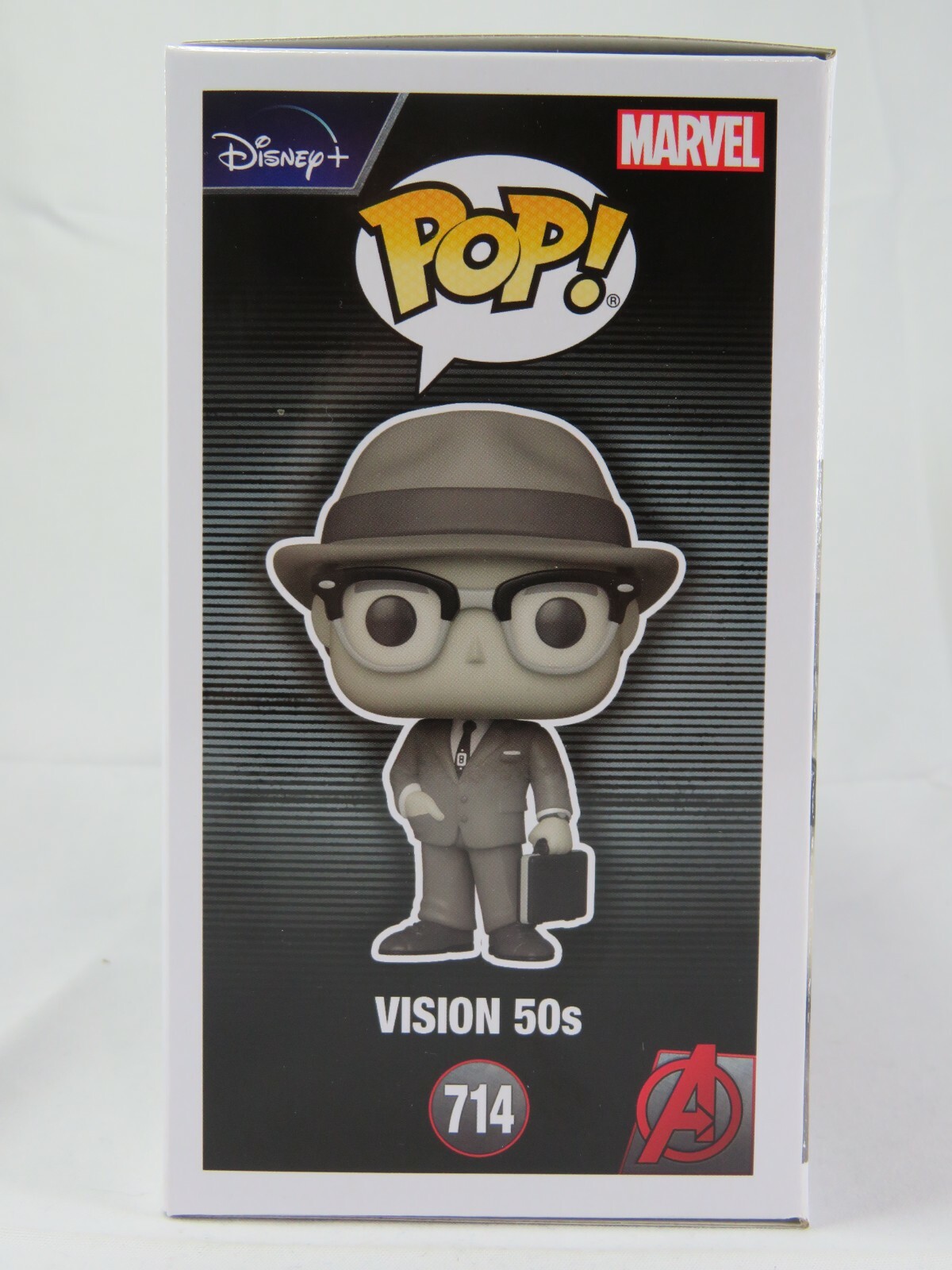 Marvel Funko Pop - Vision 50s - WandaVision - No. 714 - Free Protector ...