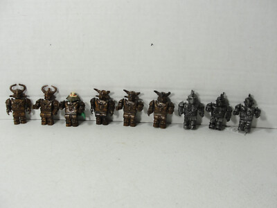 Mega Bloks Dragons Krystal Wars Mini Figures Knights, Orc LOT Of 9 | eBay