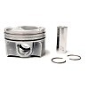 Set of 4 Pistons with Rings for Nissan Juke, Pulsar & Qashqai 1.2 DIG-T ...