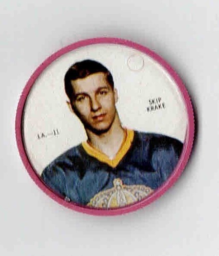 1968 Shirriff Hockey Coin #11 Skip Krake Angeles Kings SP | eBay