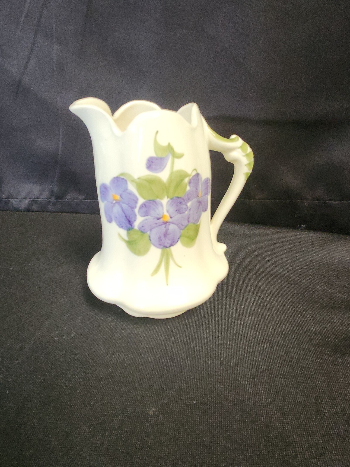 Vintage Cash Family Hand Painted Southern Art Pottery Pitcher 5 1/2 in ...