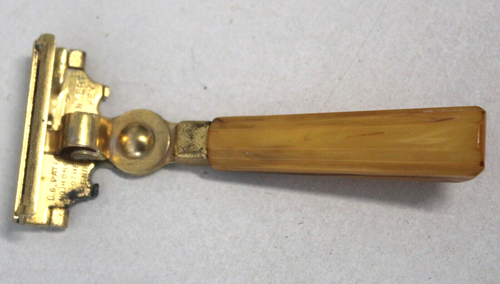 Vintage Schick Injector Razor - Butterscotch Bakelite Handle | eBay