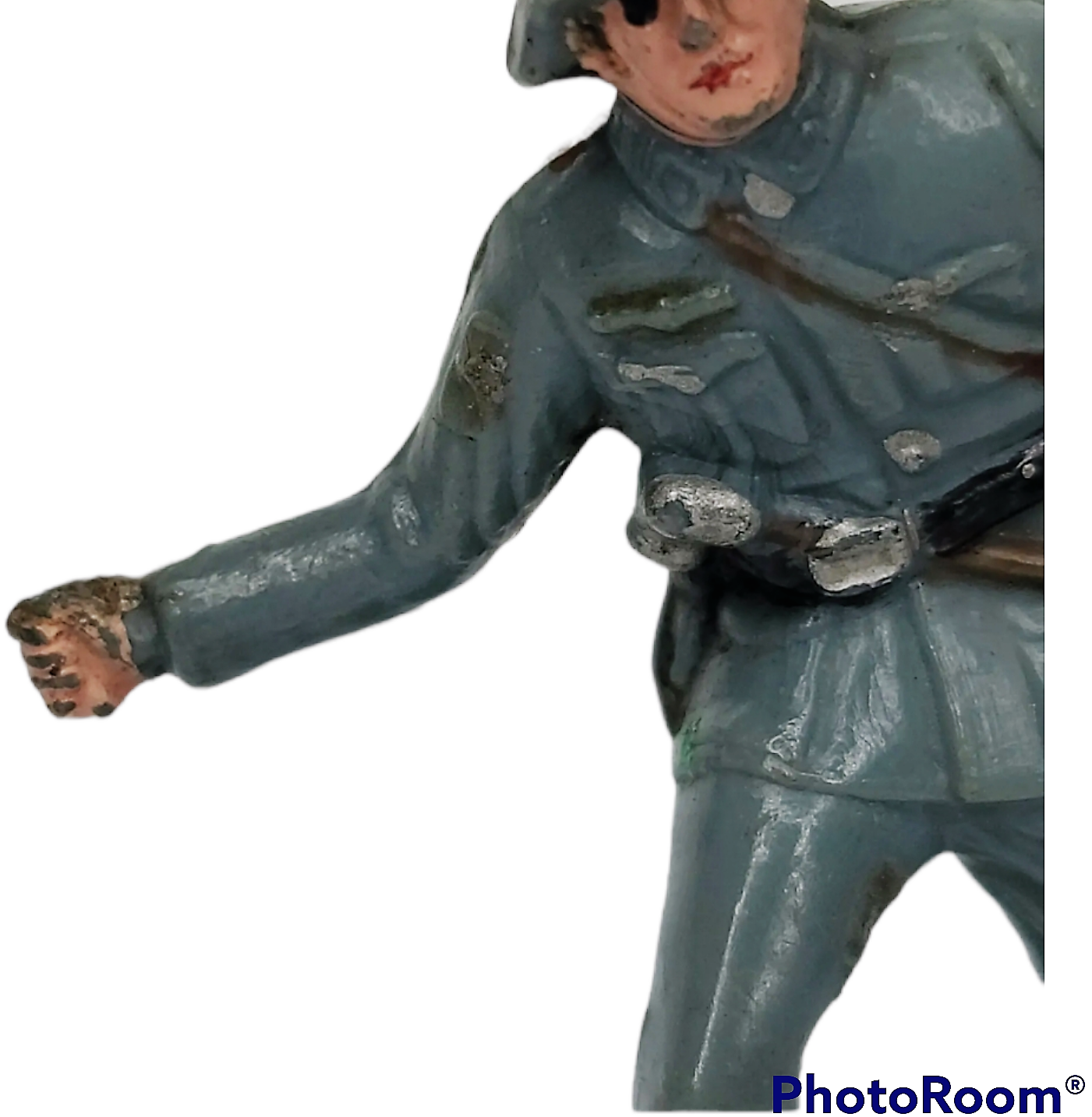 MARX 1960'S Warrior of the World WWII Rare German Army Soldier Throwing ...