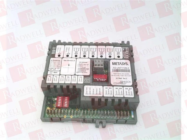 Johnson Controls METASYS As-unt1126-0 Unt 1126 JCI Bas EMS for sale ...