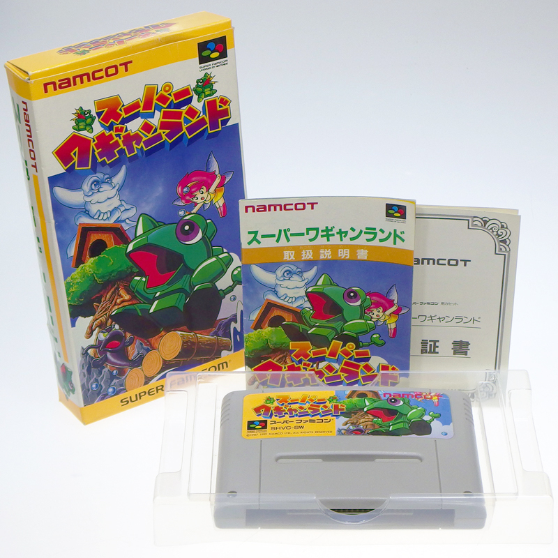 Super WAGYAN LAND Nintendo Super Famicom SFC namcot Japan Import SNES ...
