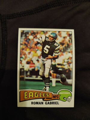 1975 Topps Roman Gabriel football card #310 Philadelphia Eagles NM | eBay