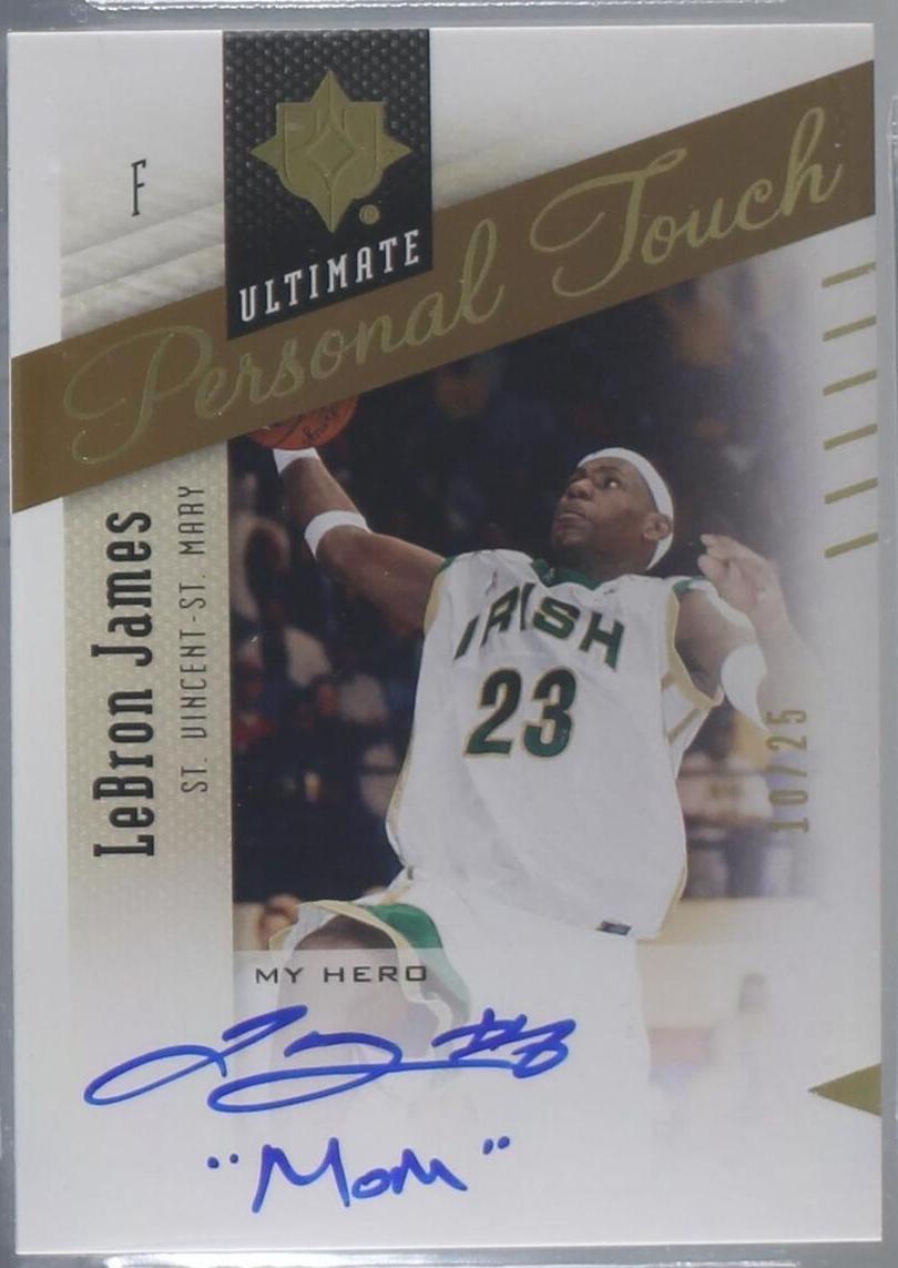 2010-11 Ultimate Collection - Ultimate Personal Touch My Hero LeBron ...