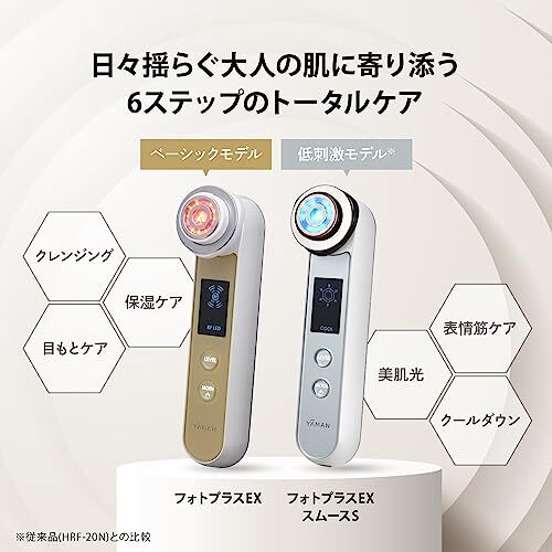 YA-MAN RF Facial Device Photoplus EX Smooth S Hypoallergenic Gray HRF20L2 | eBay