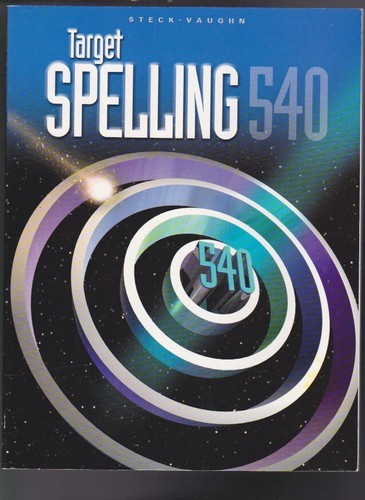 Target Spelling 540: Workbook -Steck-Vaughn Paperback 2001 VG | eBay