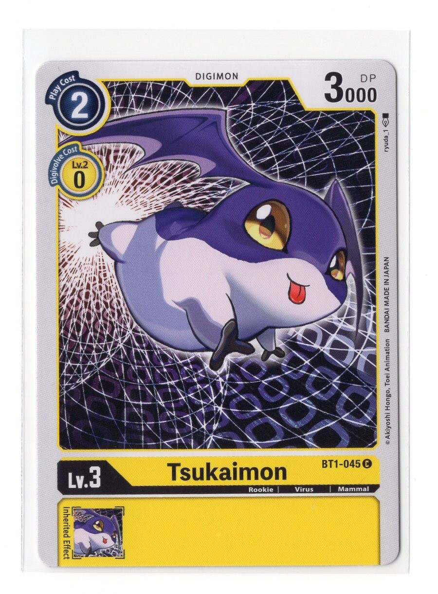 Digimon Card - Tsukaimon BT1-045 - Bandai | eBay