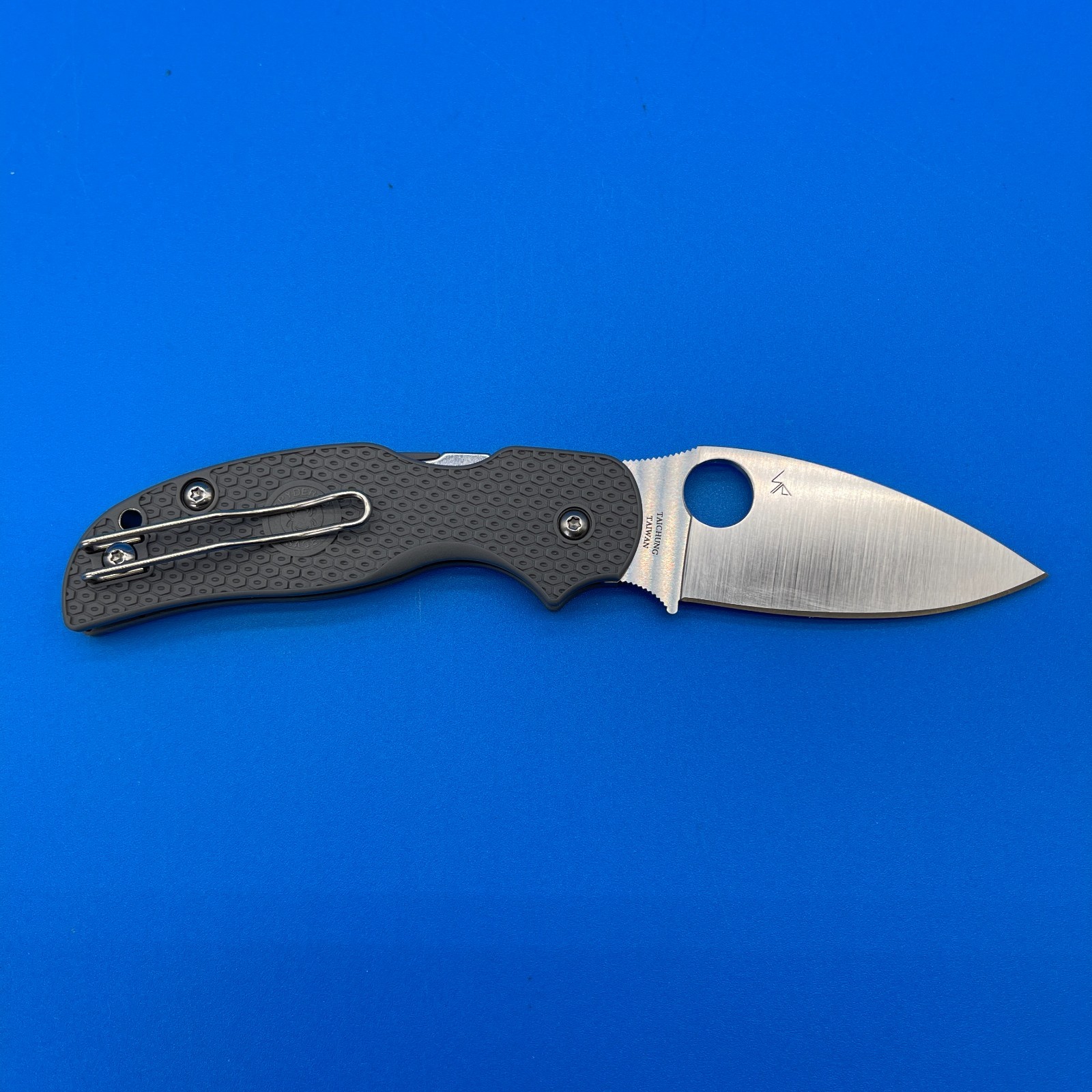 Spyderco Sage 5 Lightweigh Gray FRN Maxamet Steel Pocket Knife ...