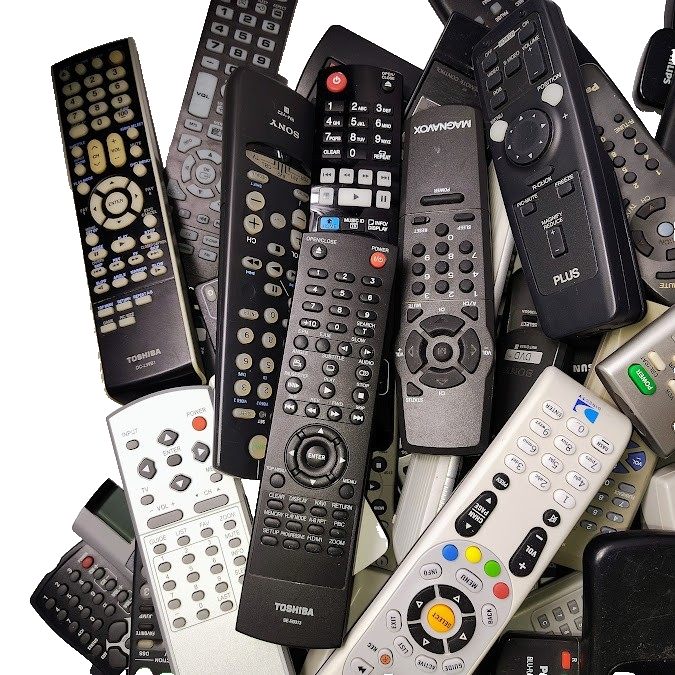 100 Mixed Remote Controls Tested Sony Samsung Toshiba + More With Backs ...