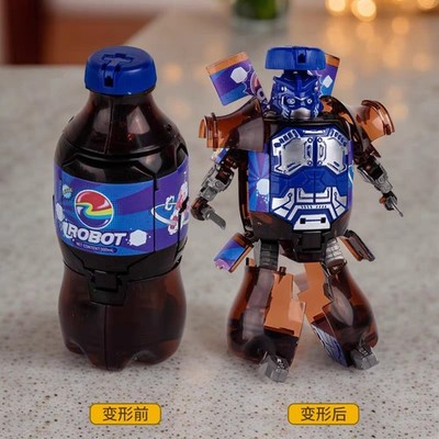 Transforming Soda Can Robot 🥤 Cool Mecha Warrior Toy for Kids Boys | eBay